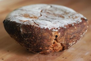 Cocoa-Rye Raisin Bread